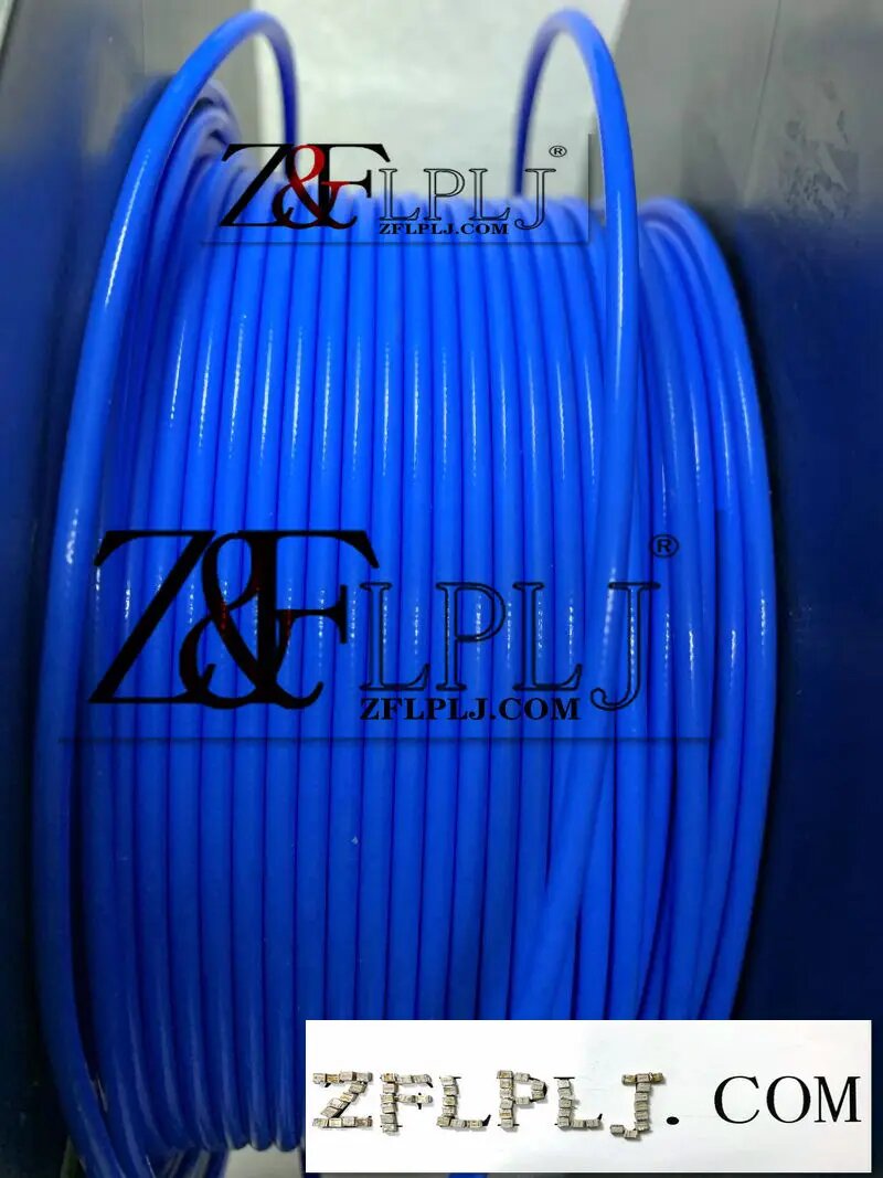 Коаксиальный кабель Z&FLPLJ 25 Ом, синий, 1 метр