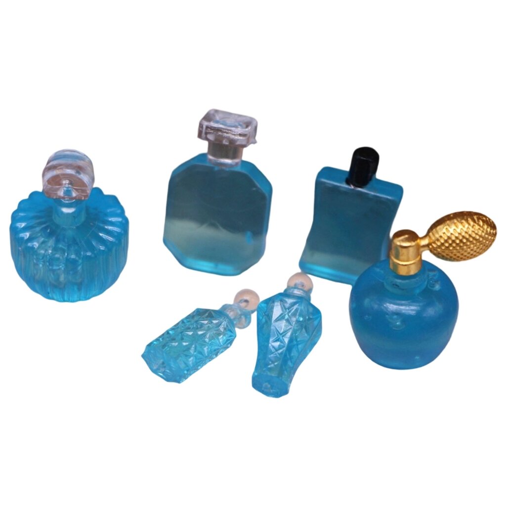 Кукольный домик Набор парфюмерии для кукольного домика, Игрушка Mini Mini Аксессуары-Синий