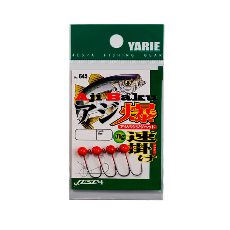 Джиг-головка Yarie №646 Aji Baku JH #6 2.2g (4шт.)