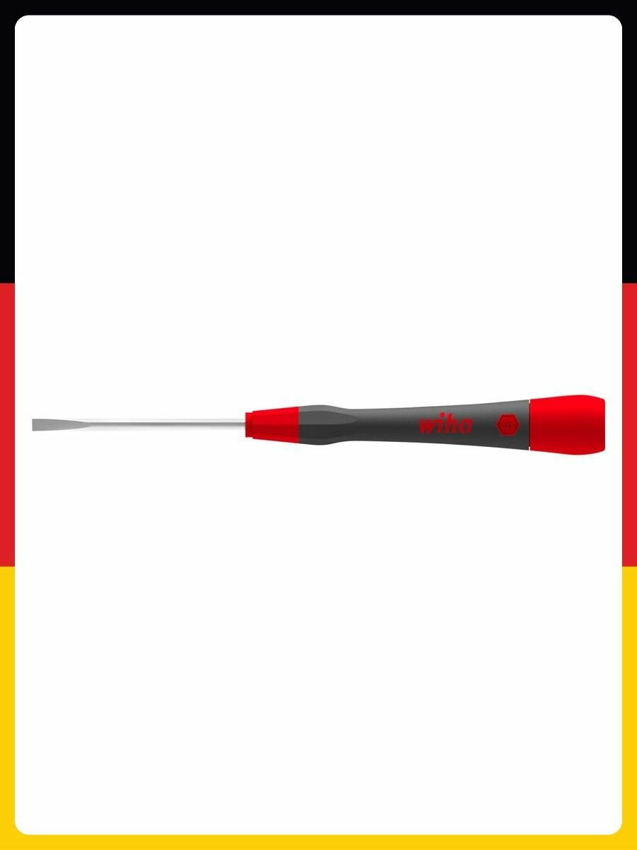 Тонкая отвертка Wiha PicoFinish, паз 1,0 x 40 мм
