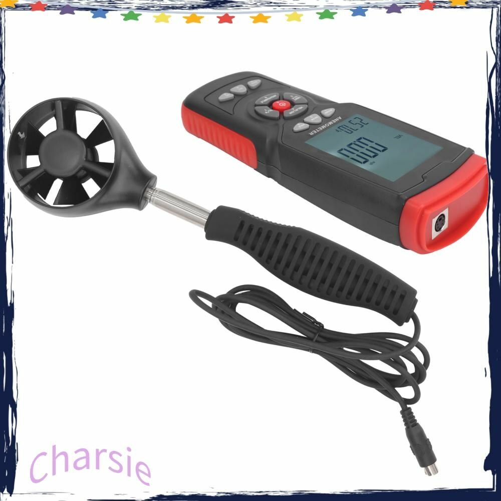 Крыльчатый анемометр Charsie, для геодезического оборудования, с поверкой