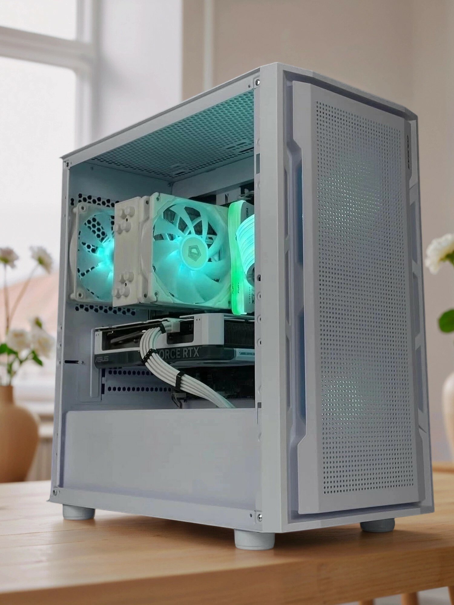 Игровой ПК (AMD Ryzen 5 7500F / NVIDIA GeForce RTX 4070 Ti SUPER / 32 ГБ ОЗУ /1 ТБ SSD M2) (Игровой компьютер / системный блок)