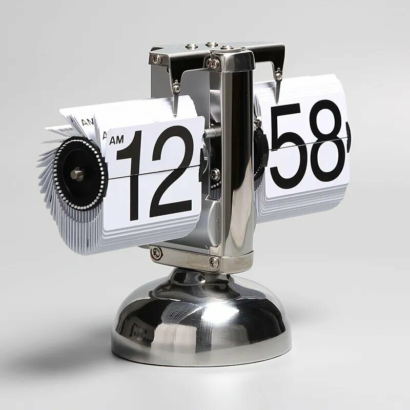 Настольные ретро часы с перекидным циферблатом / Электронные Flip Clock