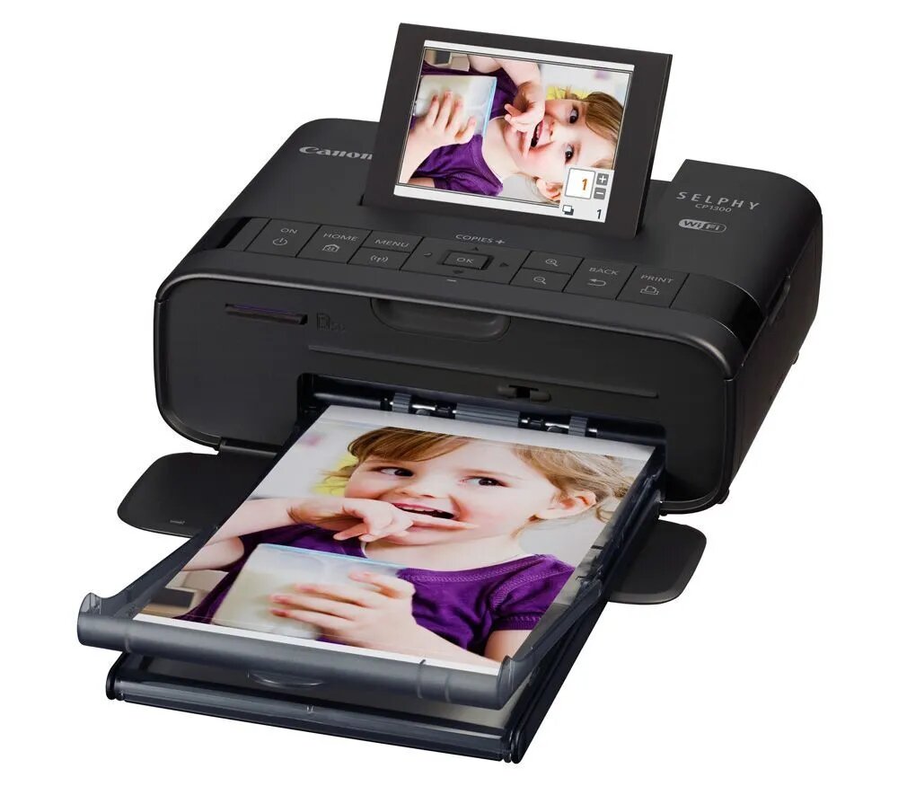 Фотопринтер Selphy CP910-CP1200 , Wi-Fi поддержка, цветная печать