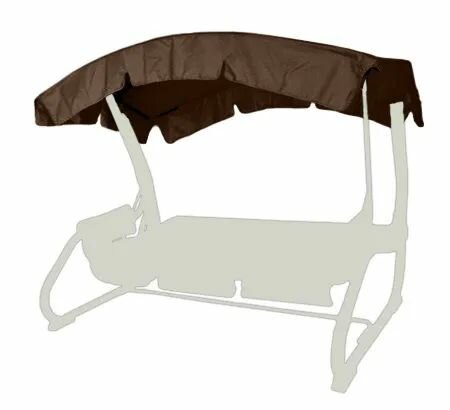 Тент к садовым качелям OLSA (Ольса) модели Александрия / 270х145 см. / Коричневый