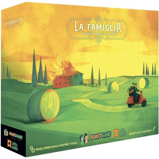 Настольная игра Lavka Games La Famiglia. Великая мафиозная война