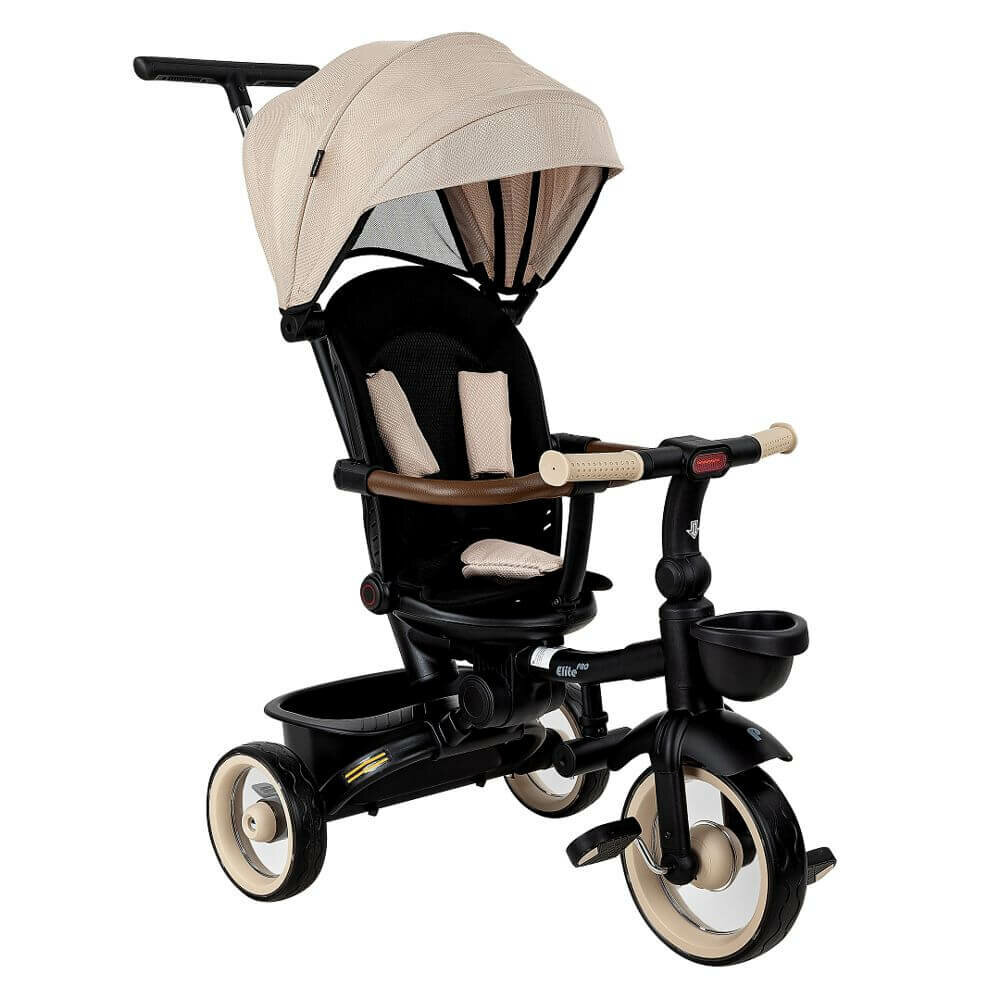 Pituso Elite PRO, детский трехколесный велосипед с 1,5 до 5 лет, цвет Beige