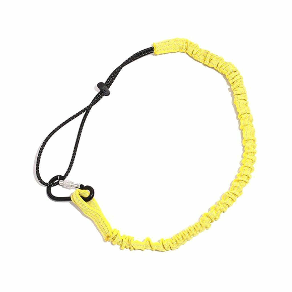 Нейлоновый Банджи-трос для инструментов с карабином с винтовой фиксацией