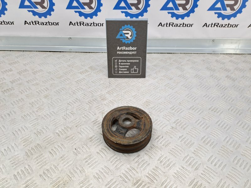 Б/У Шкив коленвала Hyundai Accent 2 / Хендай Акцент 2 G4EC 1.5 102Л.С