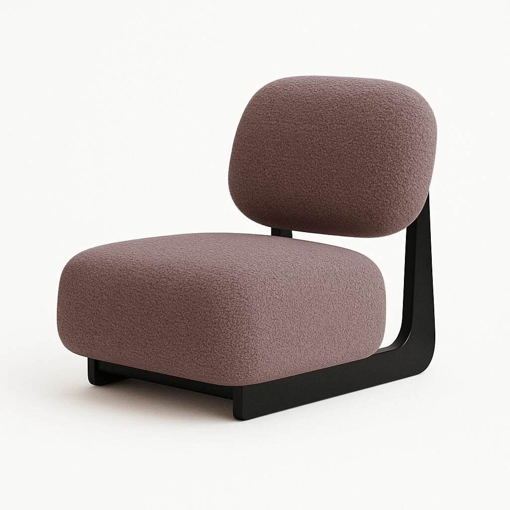 Кресло букле для отдыха PLAYWOODS Hush Relax коричневый