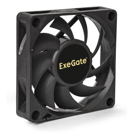 Вентилятор для корпуса Exegate ExtraSilent ES07015S3P 12В DC 70x70x15мм 3pin (EX283371RUS)