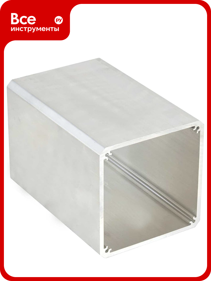 Профиль мета-ми MI-USBP 100 алюминиевый без покрытия 100x100x2000мм MI PR-0940, Оптимальная величина зазора