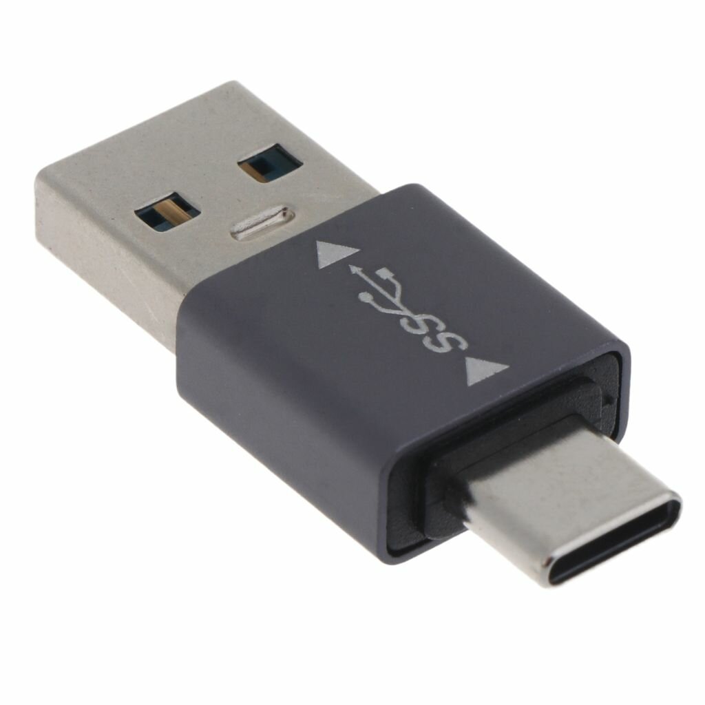 Адаптер для преобразования USB3.0 в разъем Type-C для телефонов, портативных ПК и компьютеров