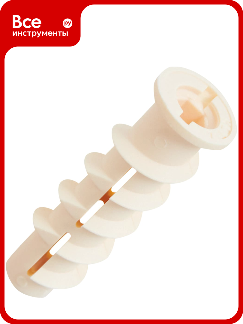 Анкер нейлоновый для газобетона SORMAT KBT 4 4 шт. FAS0475104