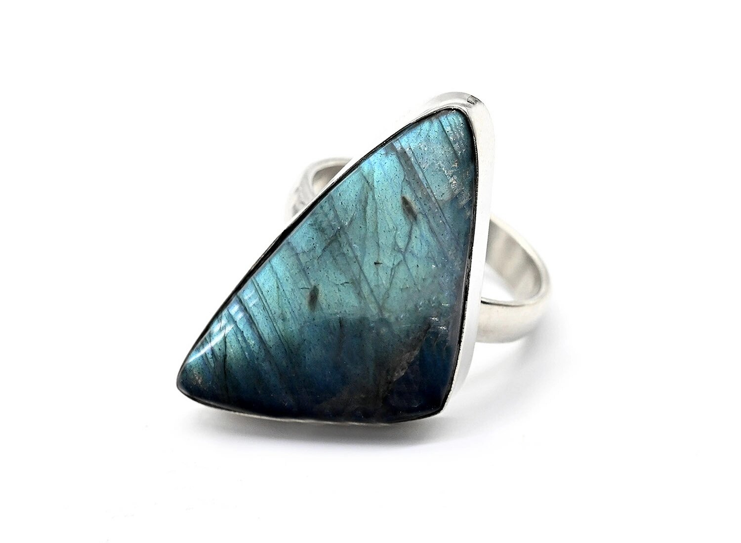 Кольцо, лабрадорит