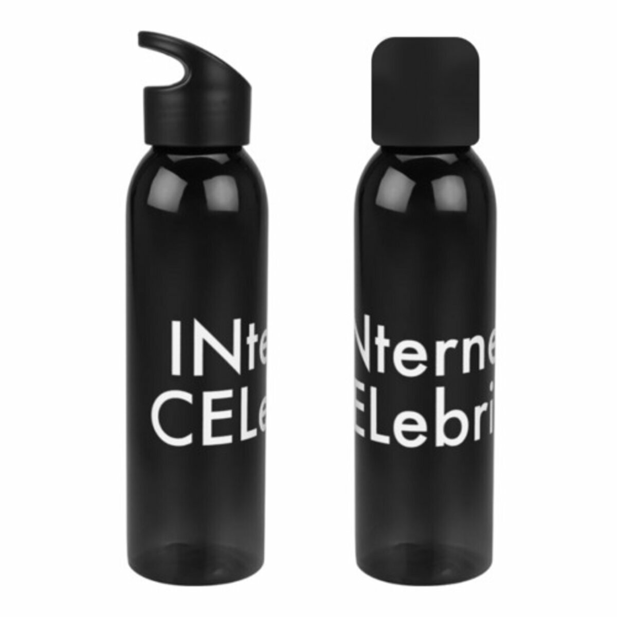 Бутылка для воды «Internet celebrity инцел incel» (черный)