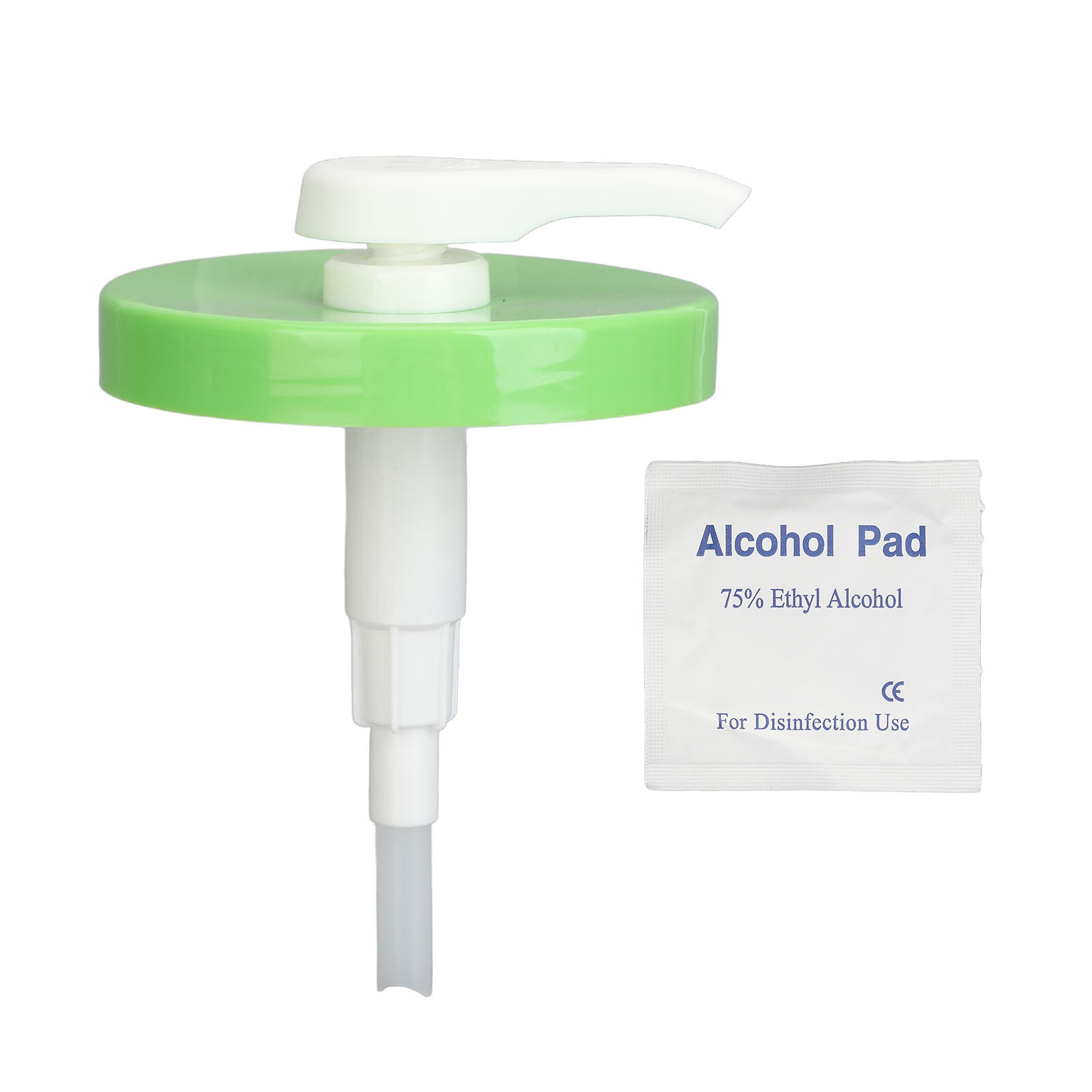 Дозатор с широким горлышком для крема 550 г, многоразовый, пылезащитный, с мощным всасыванием, сменный дозатор.