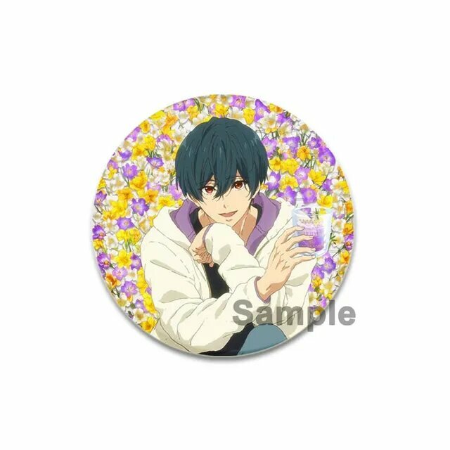 Аниме Бесплатно! Персонаж Рин Мацуока/Makoto Tachibana/Haruka Nanase/Nagisa Hazuki, булавки с мультяшным значком, брошь для украшения одежды