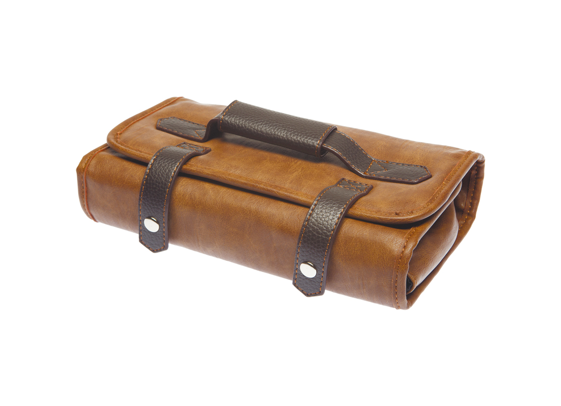 Чехол для парикмахерских инструментов DEWAL PRO, полимерный материал, коричневый 25х13х8см GS-1710