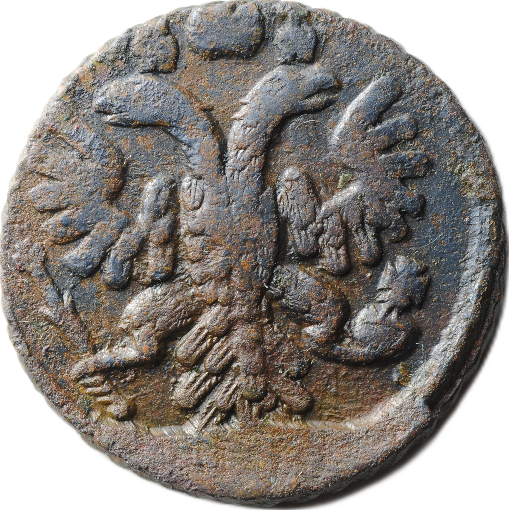 Монета Полушка 1735 — фото 1