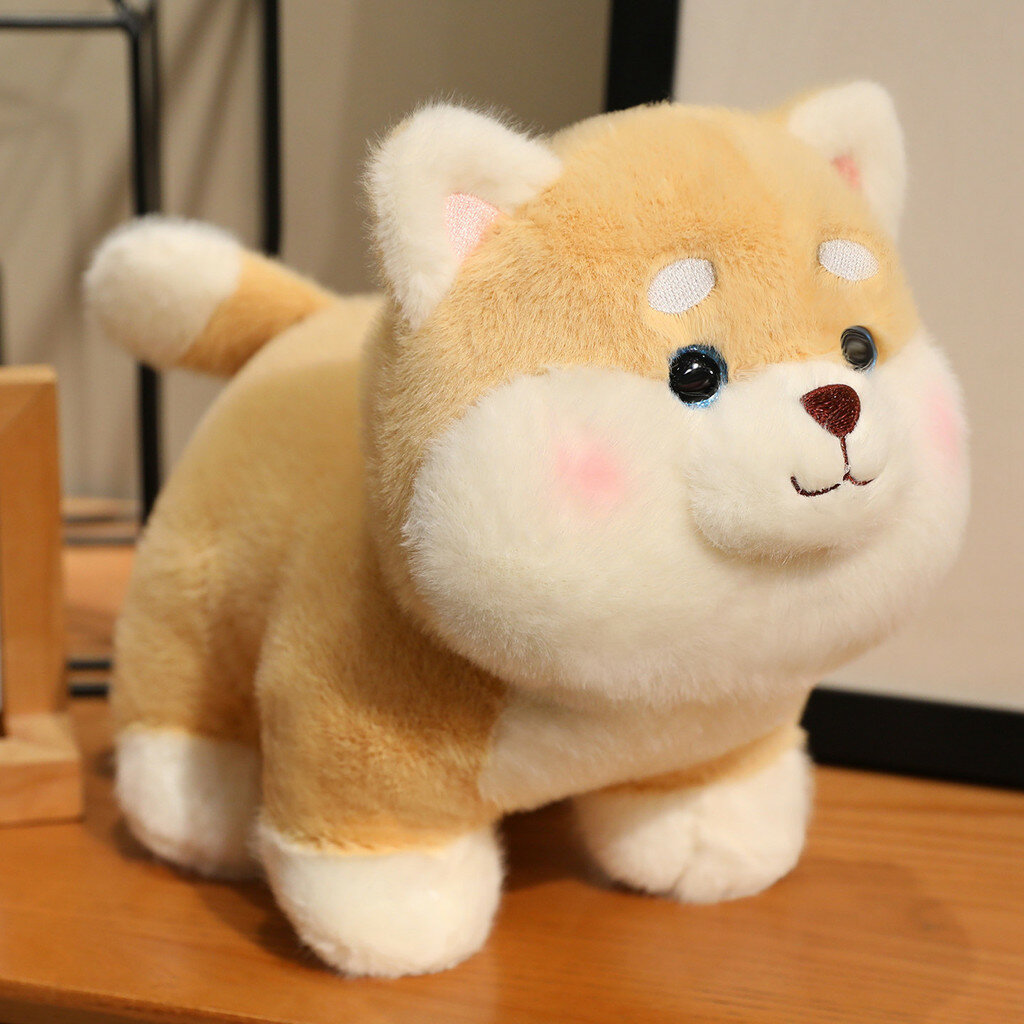 Fun toy cartoon hat pattern knitted birthday cartoon kids shiba scarf inu for plush and playtime cute
