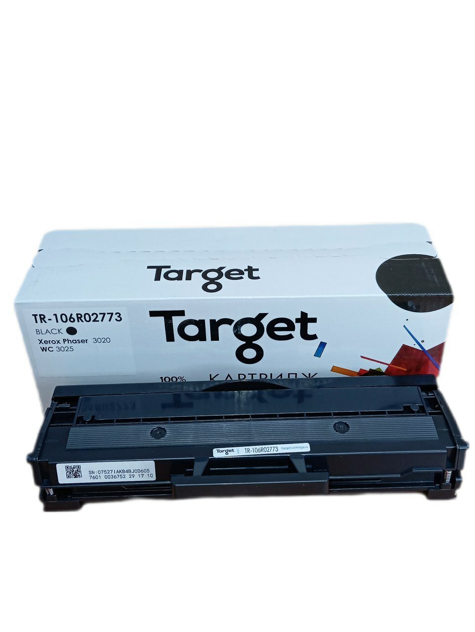 Картридж Target 106R02773, черный, для лазерного принтера, совместимый
