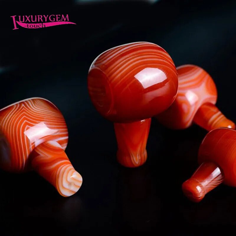 Красные агатовые бусины, 12-20 мм, IUXURYGEM-TOUCH 16mm 1Pcs Beads