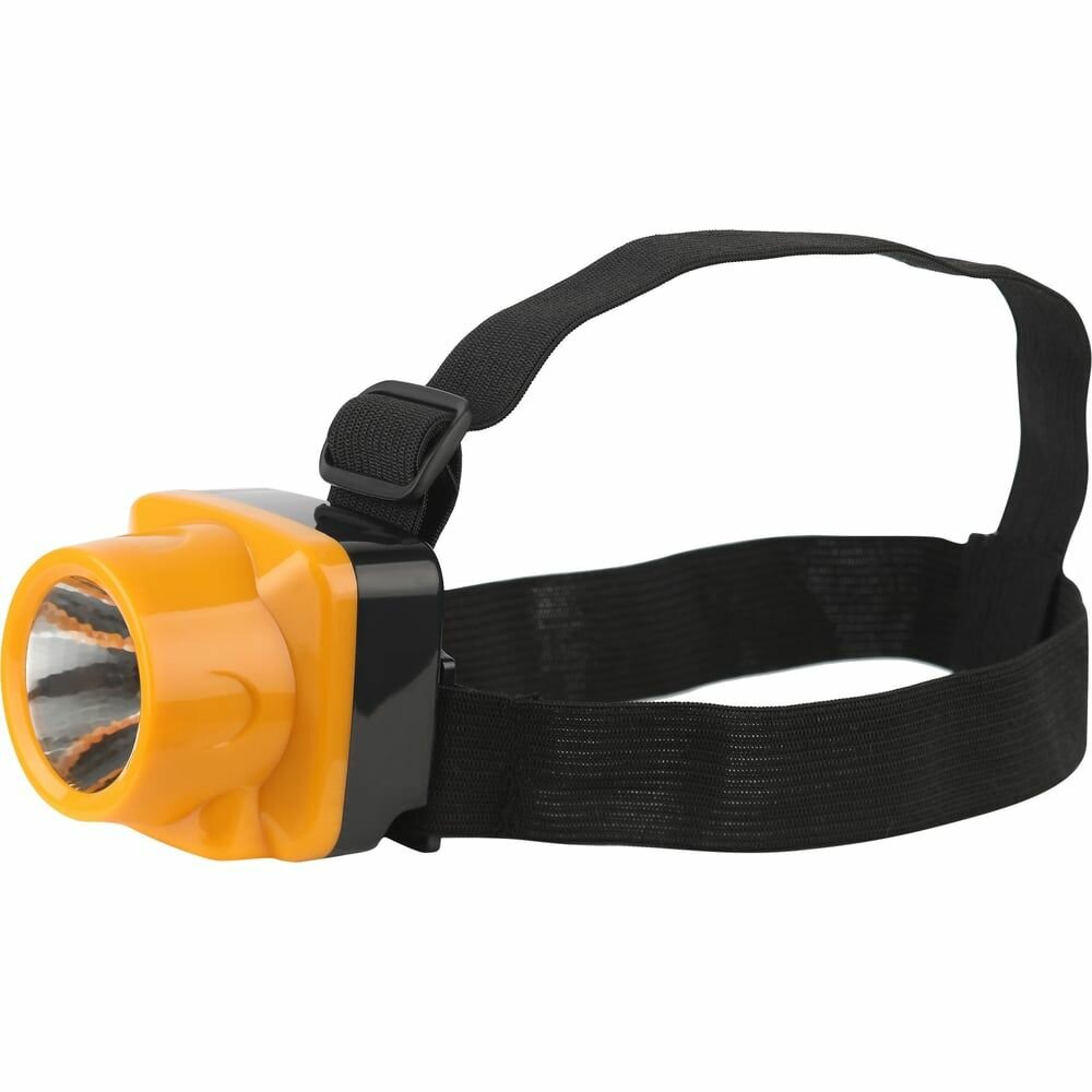 Фонарь аккумуляторный налобный TG1 1LED яркий аккум. 4В 0.5А. ч ЗУ 220В Трофи Б0053033