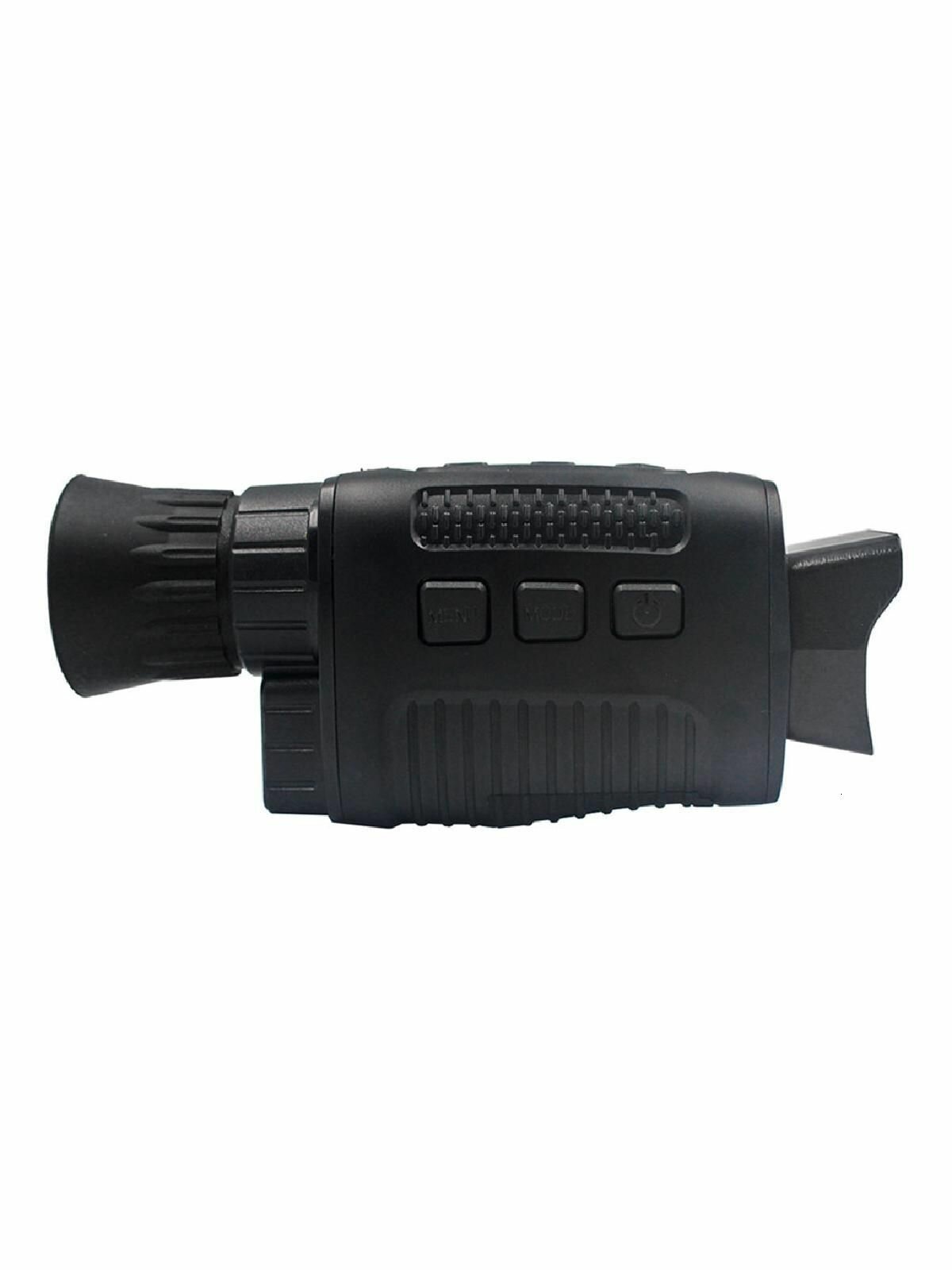 Экшн-камера для животных, Инфракрасный телескоп ночного видения HD digital с 5-кратным цифровым зумом-черный