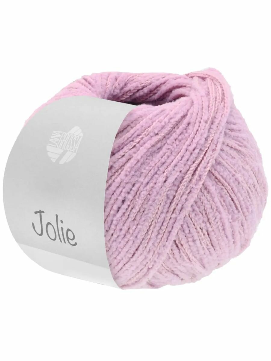 Пряжа для вязания Lana Grossa Jolie Uni плюшевая, цвет 021, 1 моток