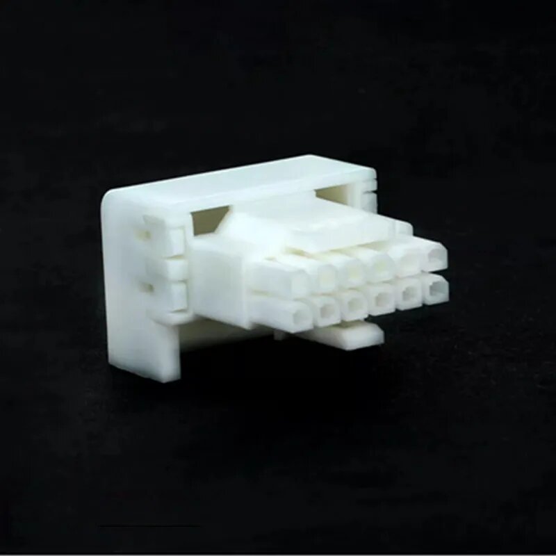 Разъём для видеокарты JMT H++ 12VHPWR 16Pin 90 градусов White