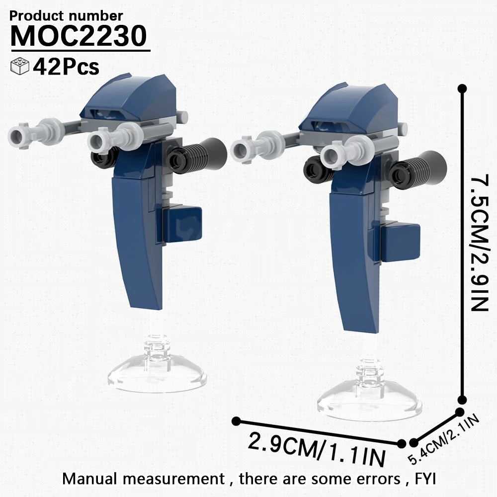 MOOXI Конструктор Летающие мотоциклы MOC2230