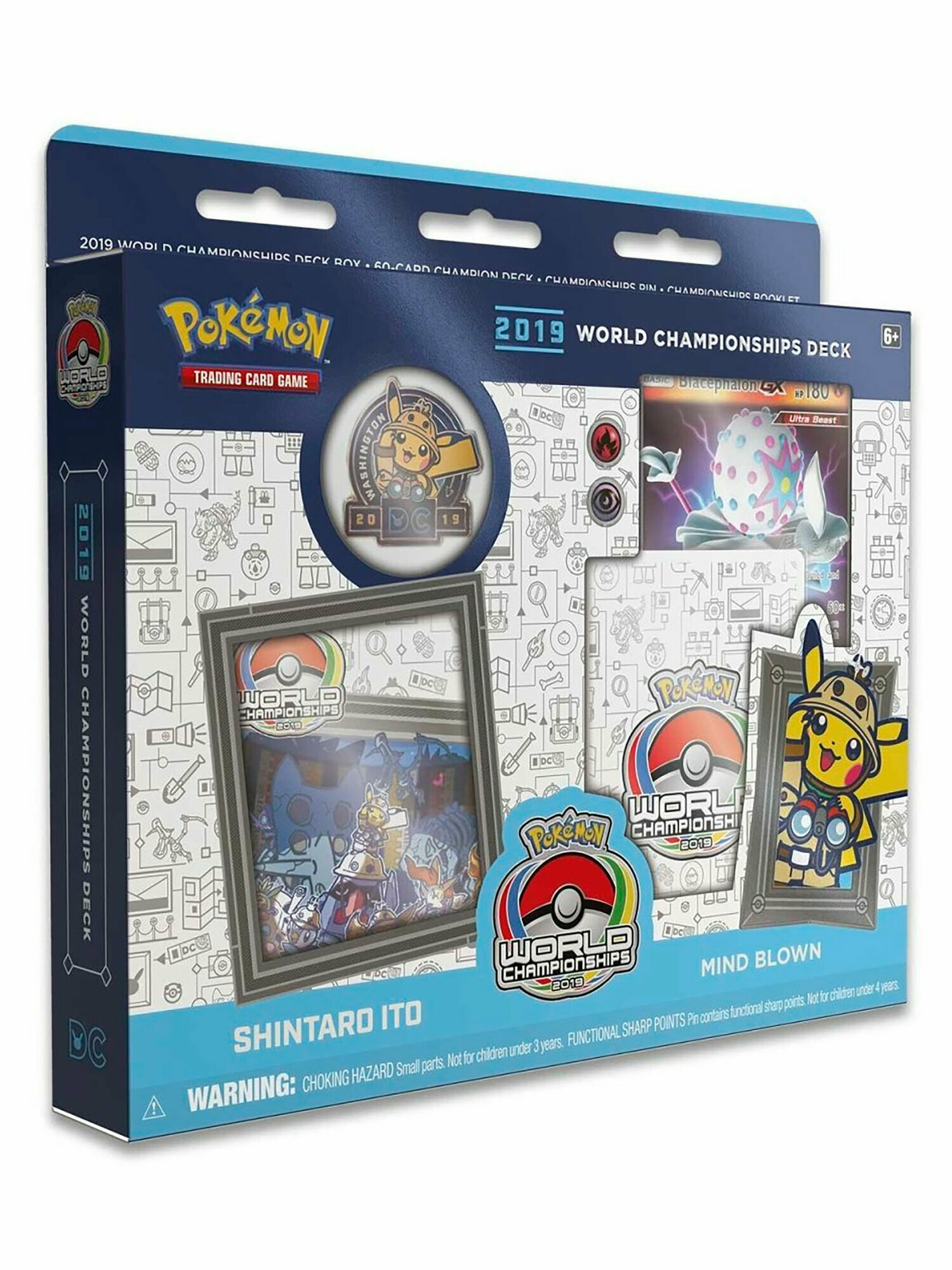 Покемон карты коллекционные: Колода Pokemon World Championship 2019 Shintaro Ito - Mind Blown, на английском