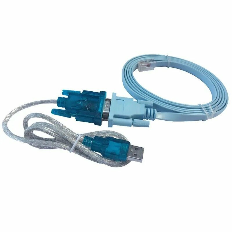 Кабель-адаптер последовательного порта USB-RS232 2.0, высокоскоростная передача данных, совместимость с Windows MacLinux