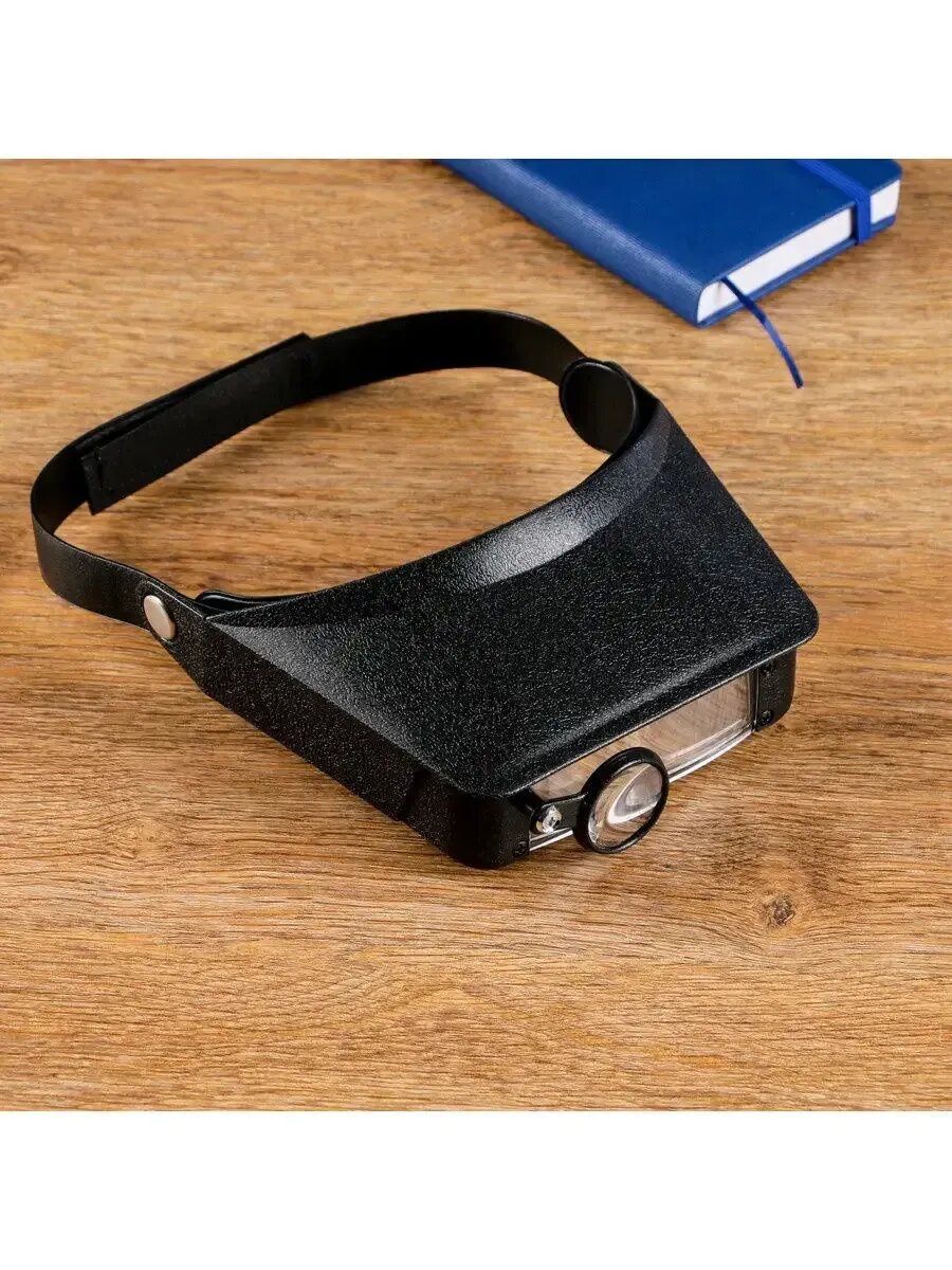 Лупа налобная 1.8, 2.3, 4.8х бинокулярная