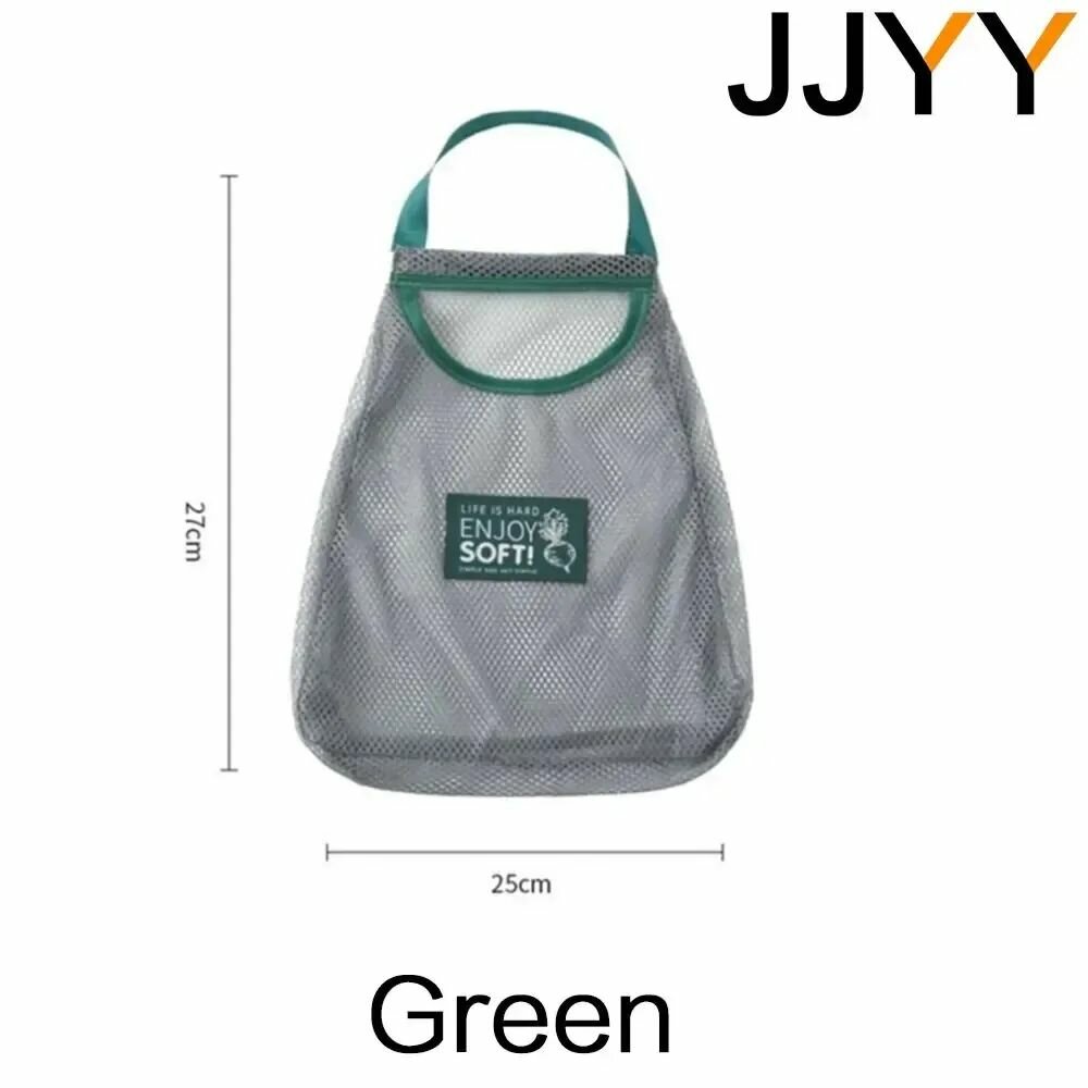 Многослойные кухонные подвесные сетчатые мешки для хранения чеснока лука имбиря и овощей