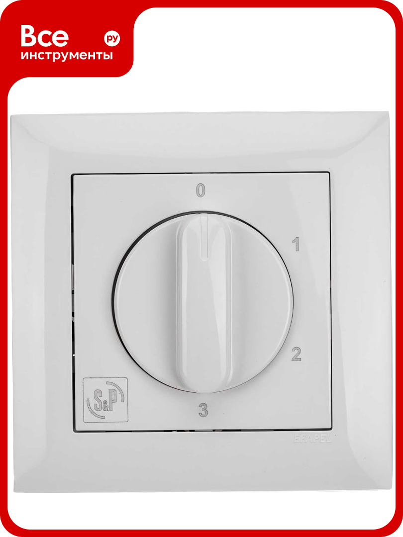 Регулятор скорости INTER 4P для OZEO-E/OZEO-E ECOWATT Soler&Palau -034, изготовлен из качественного