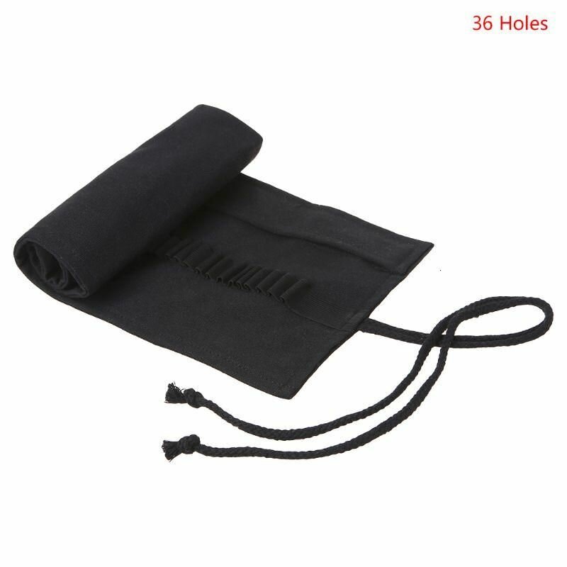 Черные школьные карандаши для ролла, - 36 отверстий