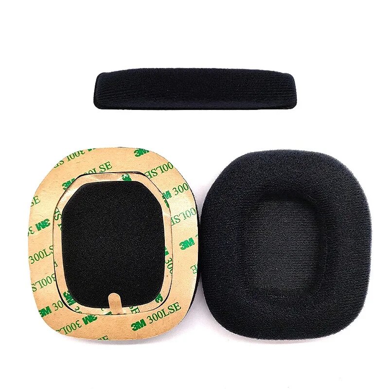 Кожаные амбушюры для наушников Logitech Astro A50 A10 A20 A40 1 set of flannel