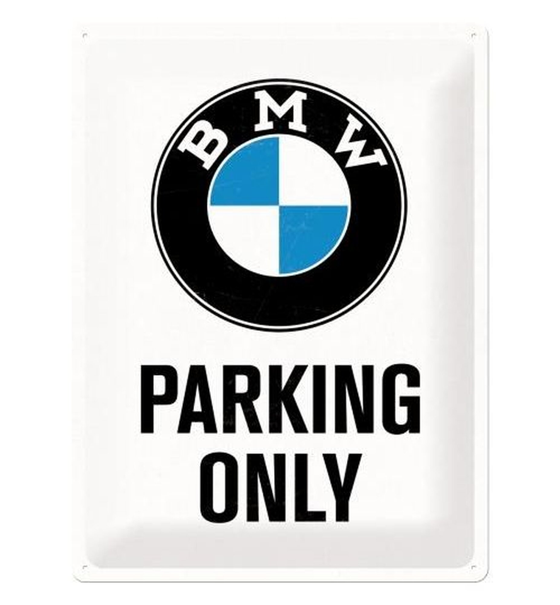 Металлическая табличка BMW Parking Only-23200, 30x40 см