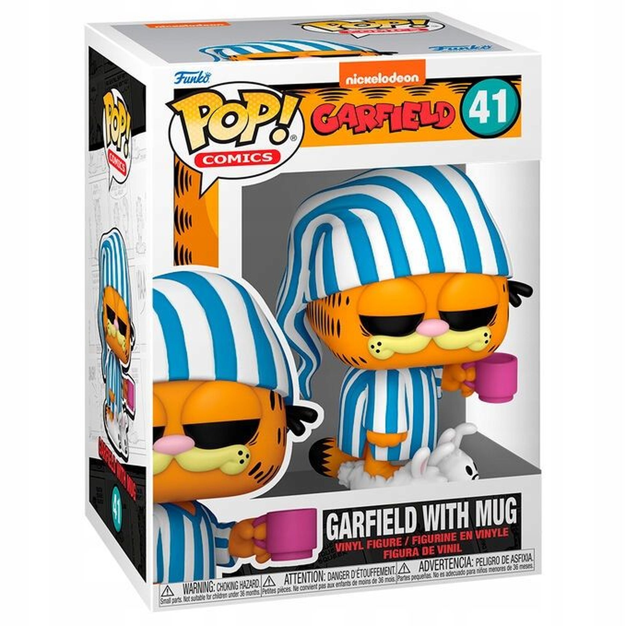 Фигурки Funko Pop COMICS - Коллекционная фигурка GARFIELD Кот Гарфилд в пижаме - Фанко 41