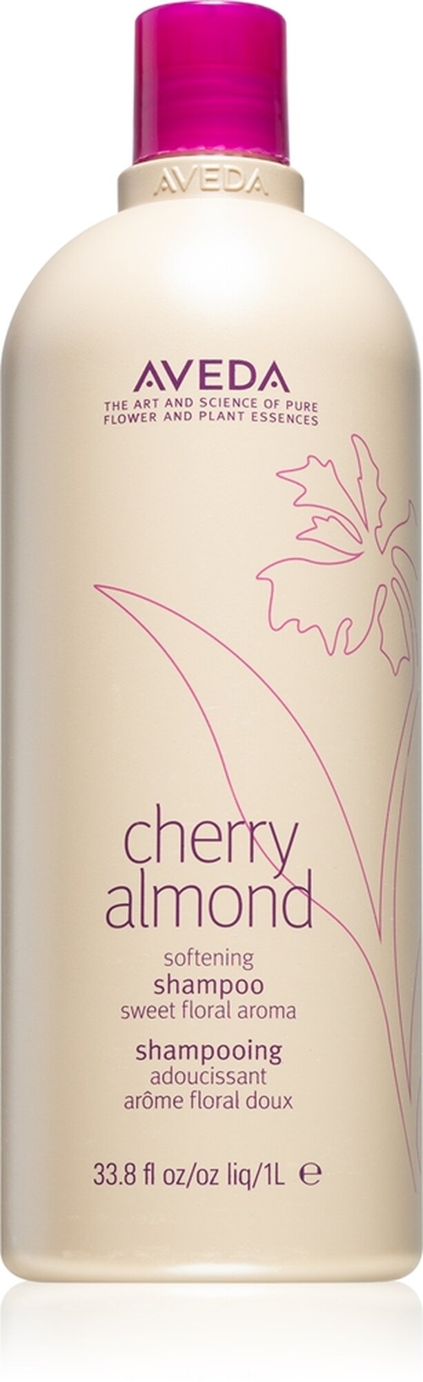 Aveda Питательный шампунь для блестящих и мягких волос Cherry Almond Softening Shampoo, 1000 мл, AVD00829_1