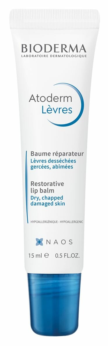 Bioderma Атодерм бальзам для губ 15 мл