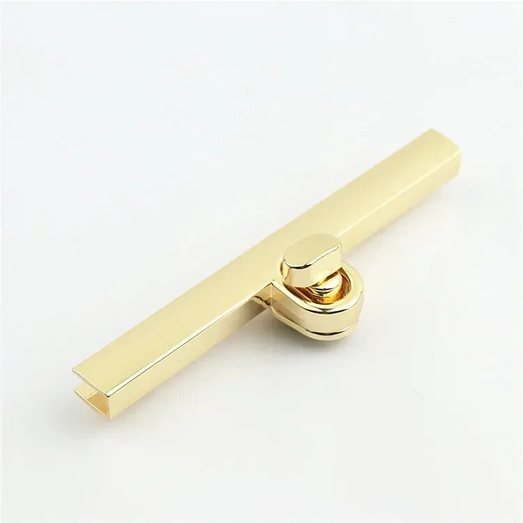 Металлический поворотный замок для сумок MOONBIFFY gold