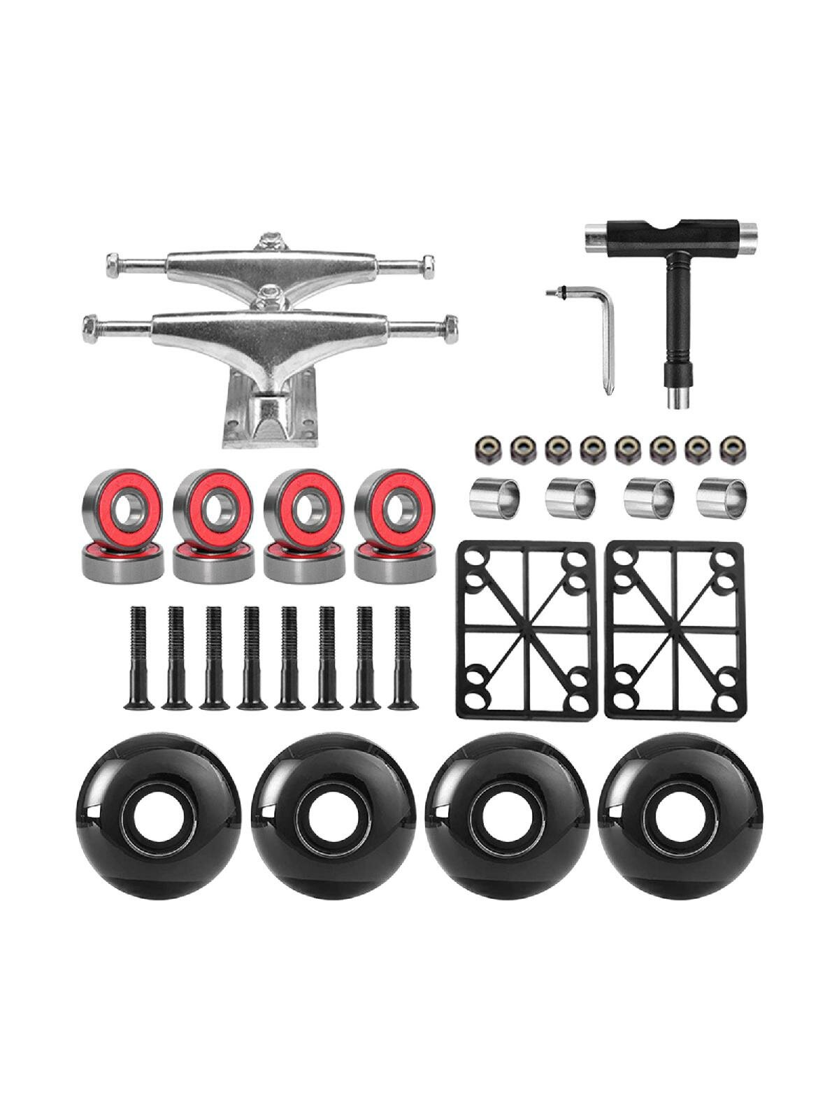 Мост для Скейтбординга с Двойным Ударом Палубы Высокопрочный Алюминиевый Мост Для Скейтбординга