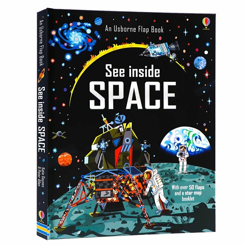 Usborne See Inside Space книга