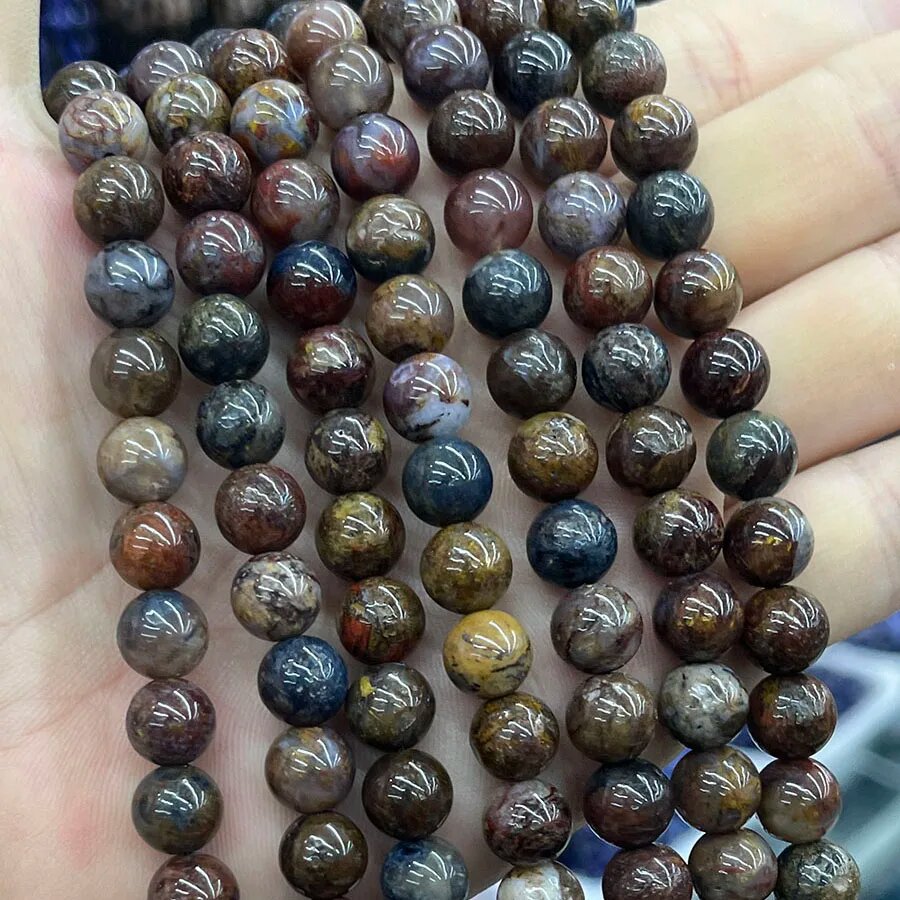 Натуральные кристаллы Питер Камень бусины AVANKY 6мм 8мм 10мм 8mm