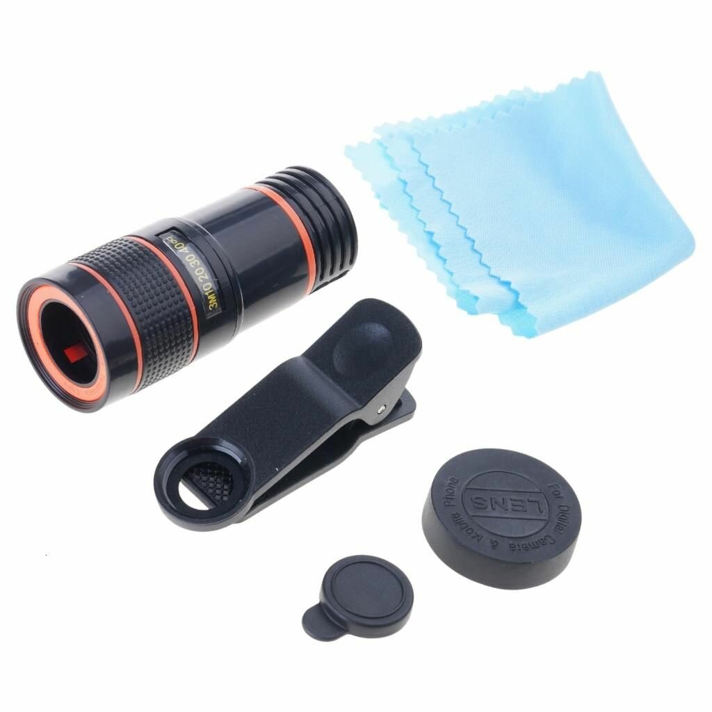 Телеобъектив для смартфона, - 8-кратный объектив