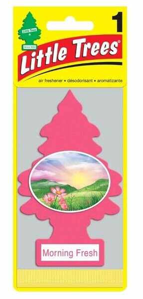 Ароматизатор на зеркало Елка Little Trees утренняя свежесть