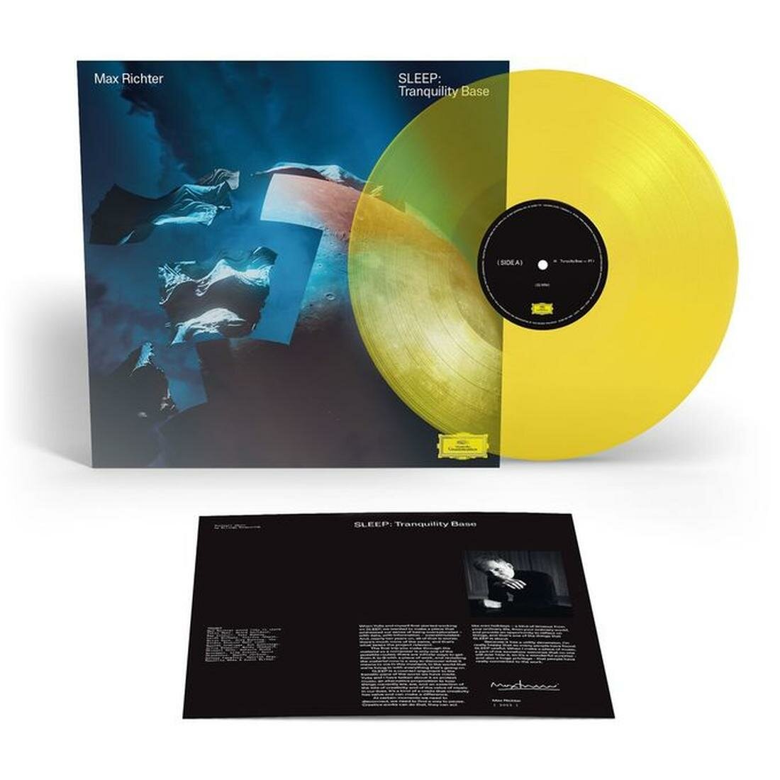 Max Richter - Sleep: Tranquility Base (coloured) (1LP) 2023, Limited Edition, Clear Yellow, Виниловая пластинка